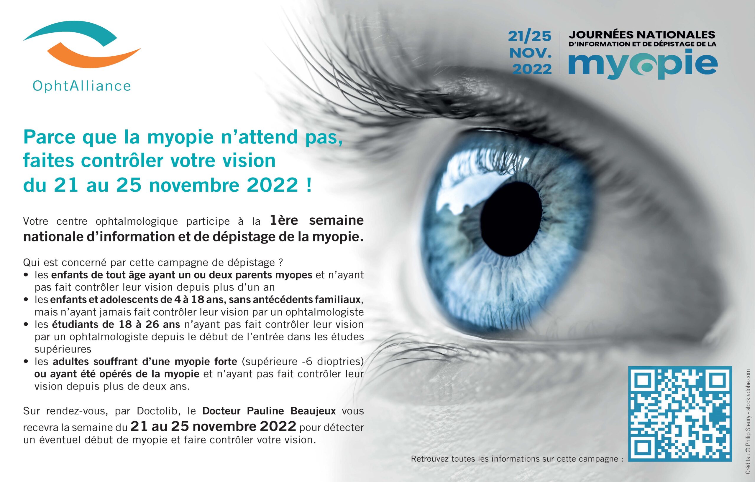 Journées nationales d'information et de dépistage de la myopie ...